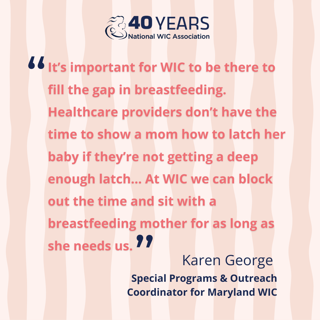 40 Years of Supporting Breastfeeding Families: Ways to Celebrate All Month Long! | National WIC ...